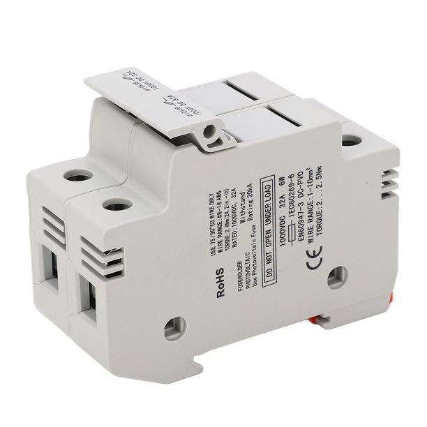 Fuse Holder Set 15A Solar PV Fuse Short Circuit Protection Breaking ...