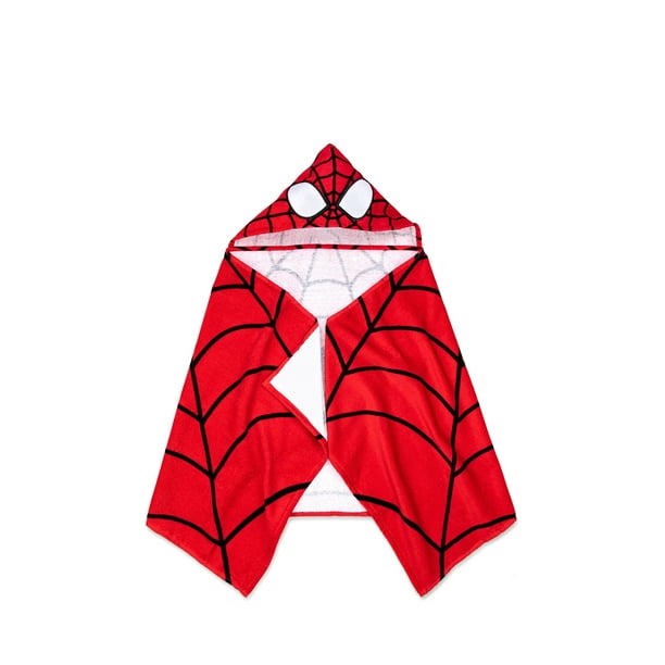Spider-Man Kids Cotton Hooded Towel - Walmart.com