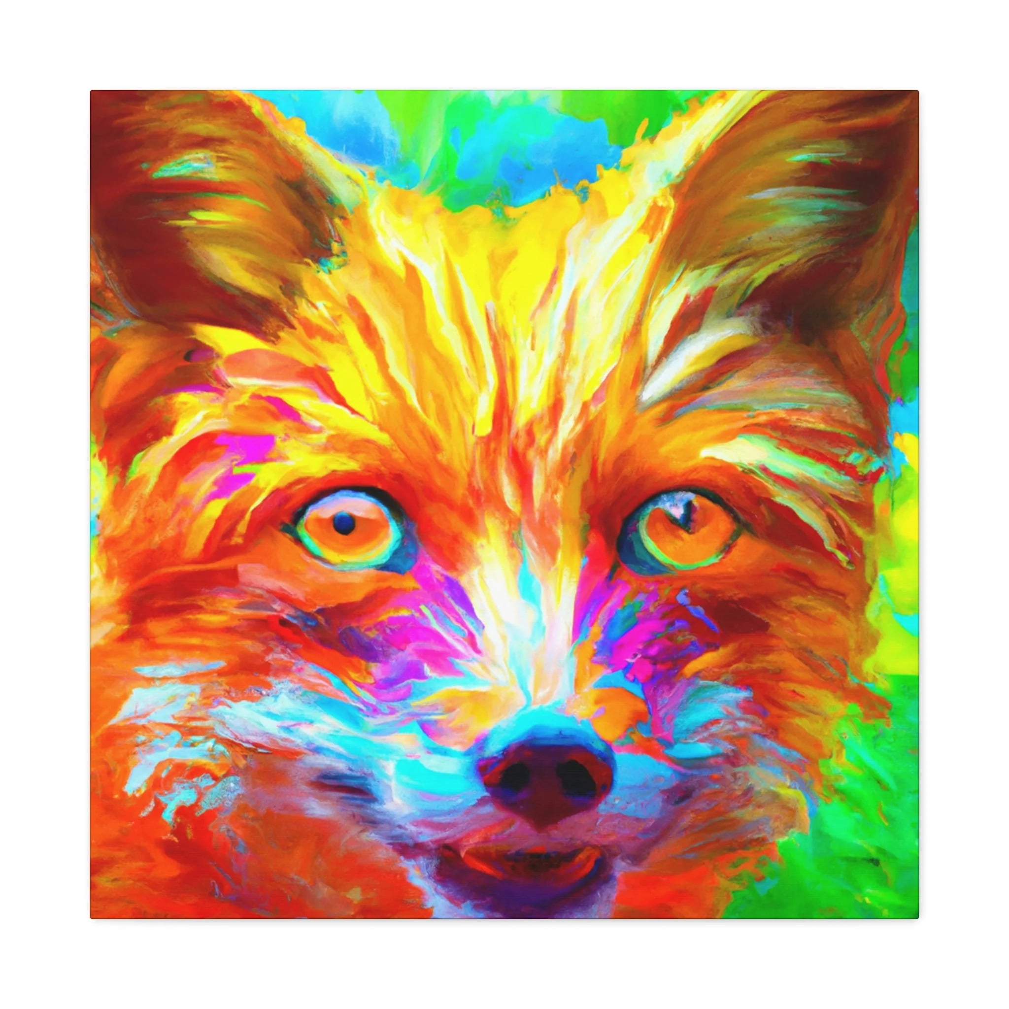 The Dhole in Color - Canvas - Walmart.com