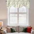 Forest Animal Tie Up Valance Curtains Vintage Forest Leopard Animal ...