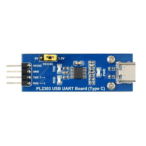 PL2303 Módulo USB a UART Módulo serie TTL Placa USB UART Indicador 3LED tipo C | Walmart en línea