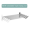 Wall-Mounted Drying Rack - Rustproof Corrosion Resistant Expandable ...