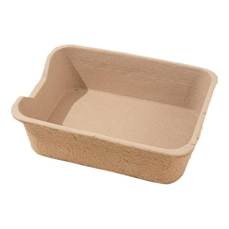 Disposable Cat Litter Box Pet Litter Tray Semi Enclosed Sifting Litter ...