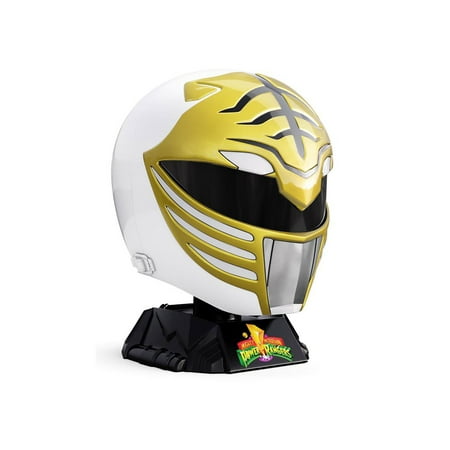 Power Rangers Lightning Collection Premium White Ranger Mask | Walmart ...