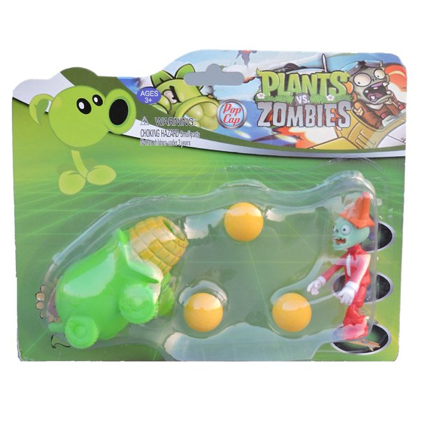 Plants Vs Zombie Realistic Tasteless Pvc Plants Vs Zombie Peashooter ...