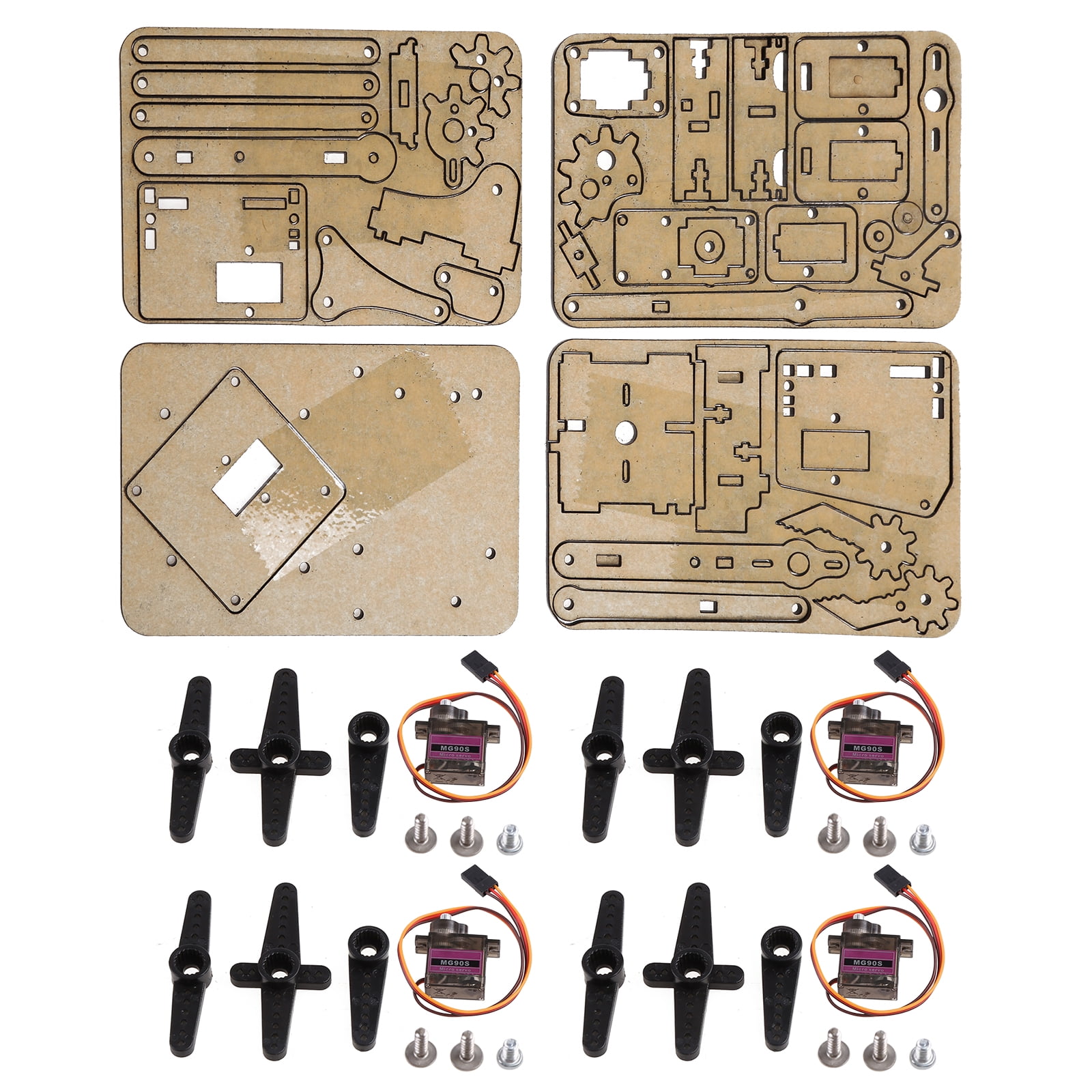 Buy Acrylic Robot Arm Mechanical Robotic Clamp Claw Kits Online at ...