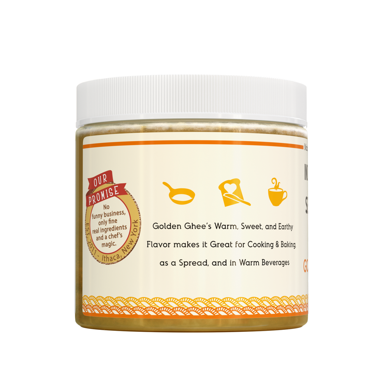 Buy Indian Milk & Honey Keto-Friendly Seasoning Ghee - 7.2 oz, Golden ...