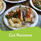 Chinet Classic Strong Disposable Dinner Premium Paper Plates, 10 3/8 ...