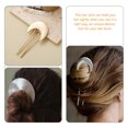 FENGGUIQU 2Pcs Hair Sticks for Buns Chinese Fan Shaped Hair Fork Pins ...
