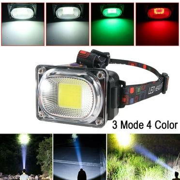 Dorcy 41-2095 Adjustable LED Headlight Flashlight with Blinking Red ...