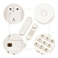 Bisofice Desktop Corded Landline Phone Fixed Wall Mountable Supports ...