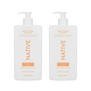 Native Natural Size Hand & Body Lotion, Sea Salt & Cedar, Paraben Free ...