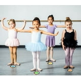 WaaHome 36Pcs 4" Classroom Floor Line Up Spots Dots, Number Spot ...