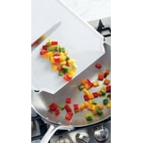 Farberware 11x14 in Poly Chop and Slide Cutting Board - Walmart.com