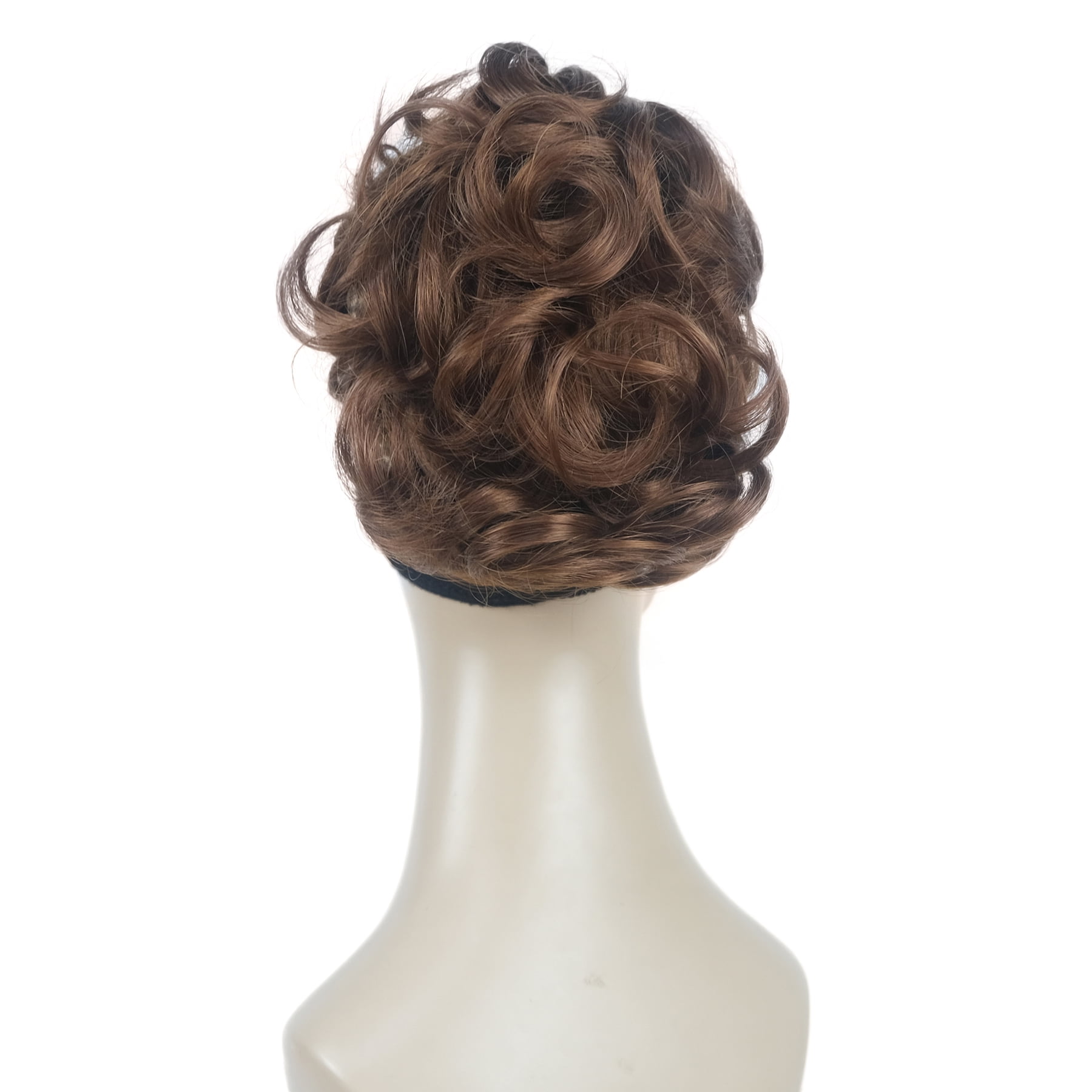 Short Ponytail Hair Piece Extension Wavy Claw Clip In/on Hairpiece ...
