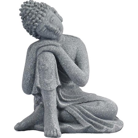SHTUUYINGG Indoor Statue Buddha Statue Decoration Zen Garden Buddha ...