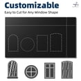 100% Blackout Curtains for Bedroom, No Drill Black out Blinds With ...