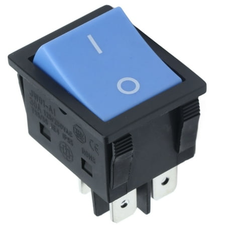 Rocker Switches, Blue Rocker Switch Extensive Use Corrosion Resistance ...