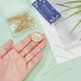 1 Box 100Pcs 20/30/35/45/50mm Jewelry Ball Pins Gold Head Pin Bulk Real ...