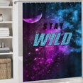 4 Piece Ben Aze1 Art Stay Leopard Wild Shower Curtain Sets with Rugs ...