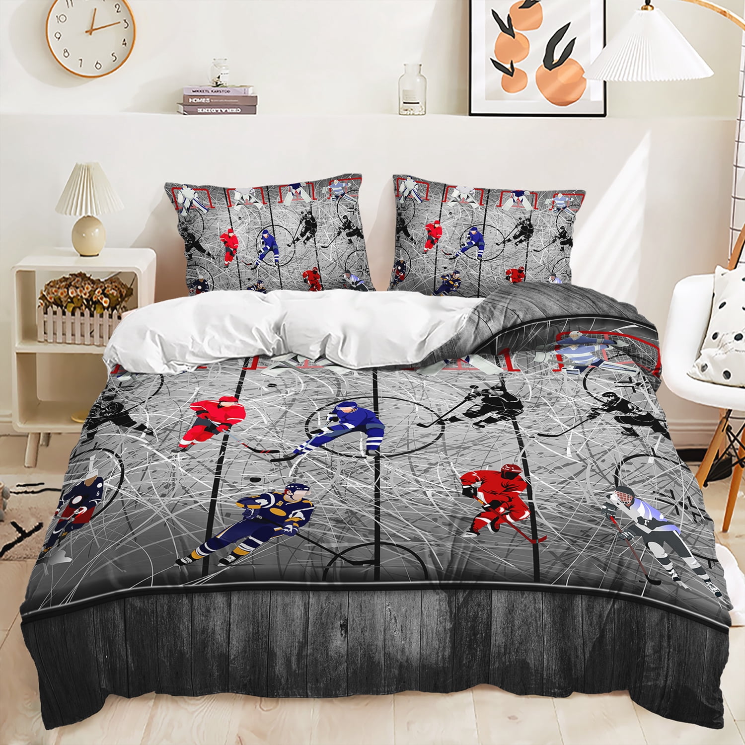 Hosima 3-piece 3D Digital Printed Duvet Cover Full Size Children's And ...