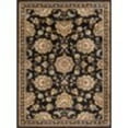 Sensation Traditional Black & Gold 5x7 Area Rug - Walmart.com