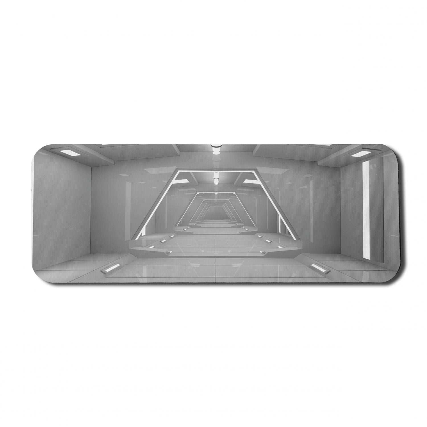 Outer Space Computer Mouse Pad, Satellite Scenery Cosmos Theme Space ...