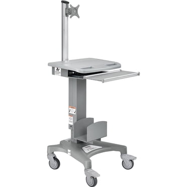 Stand Steady Medical Computer Cart for All-in-One Computers | Height ...