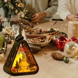 Lamp Retro Night Light Luminous Gift Window Desktop Ornaments Layout ...