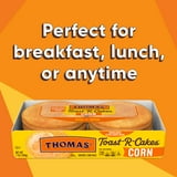 Thomas' Breakfast Corn Toast-R-Cakes, No High Fructose Syrup, 6 Count ...