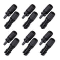 NFTIGB 12PCS Solar Photovoltaic Connector Kit IP67 Waterproof Copper ...