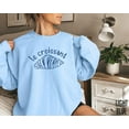Croissant Sweatshirt, French Shirt, Breakfast Crewneck, Cafe Paris ...
