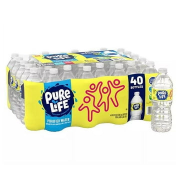 Pure Life Purified Water (16.9 fl. oz., 40 pk.) TOTAL 160 BOTTLES ...