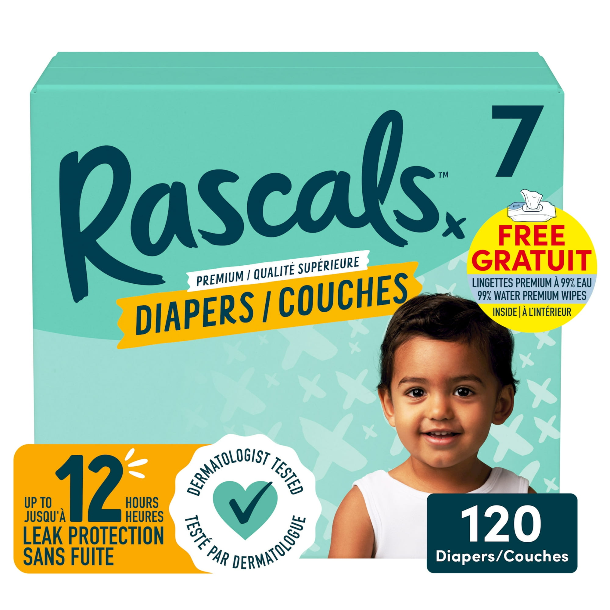 Click here for Rascals Premium Absorbent Baby Diapers Size 7  Meg... prices