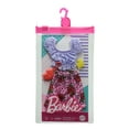 Barbie Fashion Pack with Purple Top, Leopard-Print Rose Skirt & 2 ...