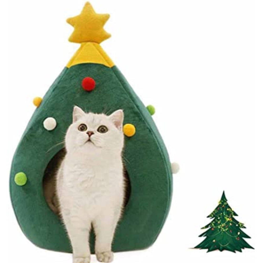 Click here for Addfst Christmas Tree Cat House - Cat Furniture Id... prices