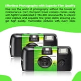Fujifilm QuickSnap Flash 400 Disposable 35mm Camera (2 Pack ...