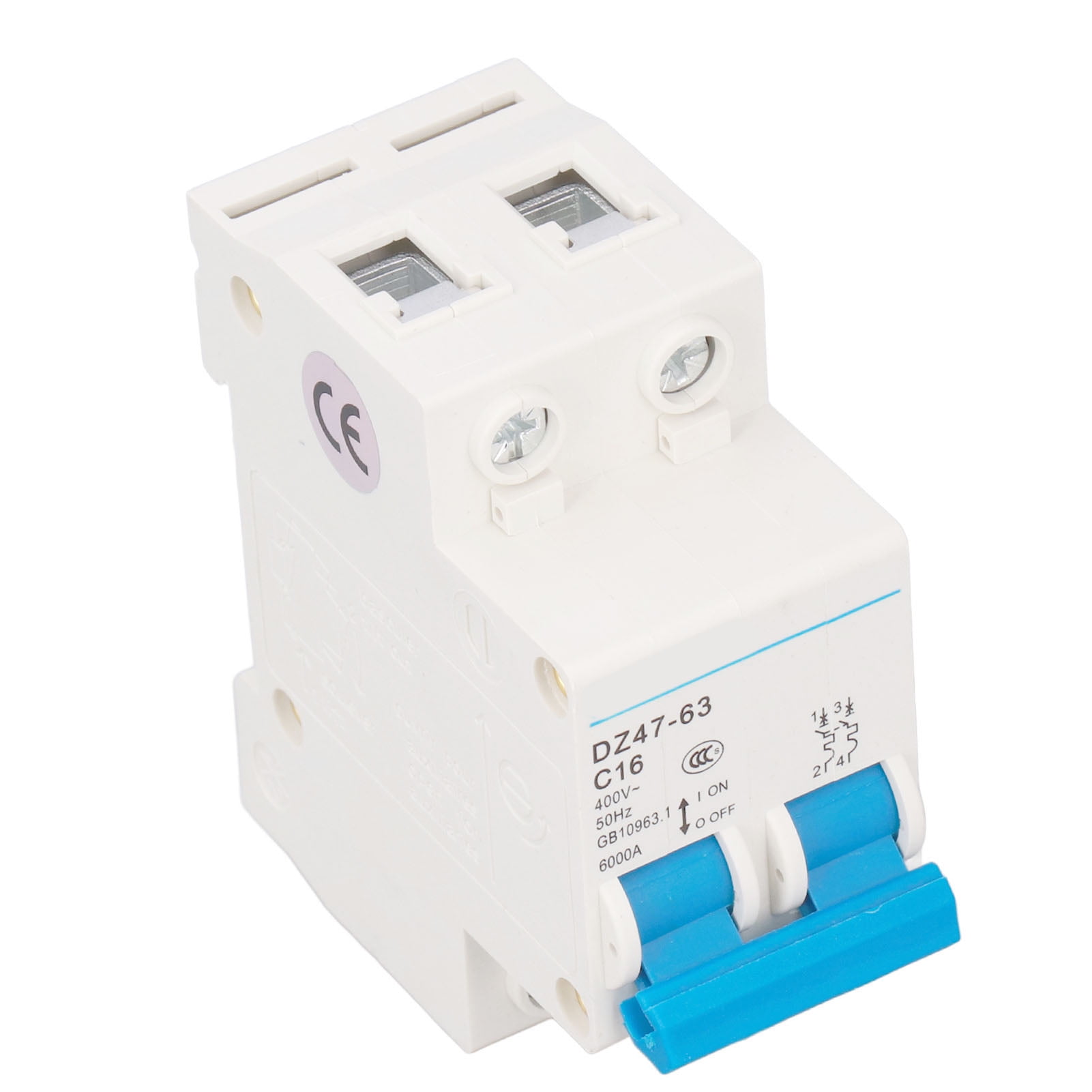 Miniature Circuit Breaker, 16A Residual Current Circuit Breakers DIN ...