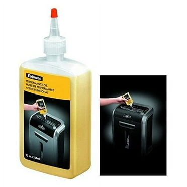 3 X Fellowes Shredder Oil, 12 oz. Bottle with Extension Nozzle (35250 ...