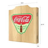 Coca-Cola Dart Board Cabinet Set - Walmart.com