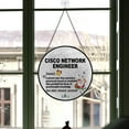 2025 Cisco Network Engineer Stained Glass Window Hanging Christmas 2025 ...