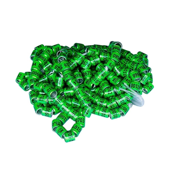 Pack of 100 Pigeon Leg s 2024 Identification Bands Identification Birds ...