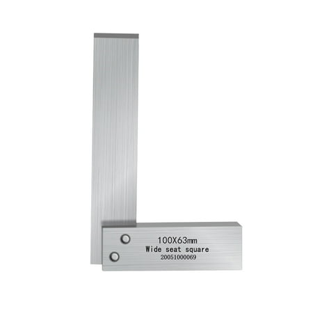 Carbon Steel L Type Gauge Wide Seat Square Measuring Tool 90 Degree ...