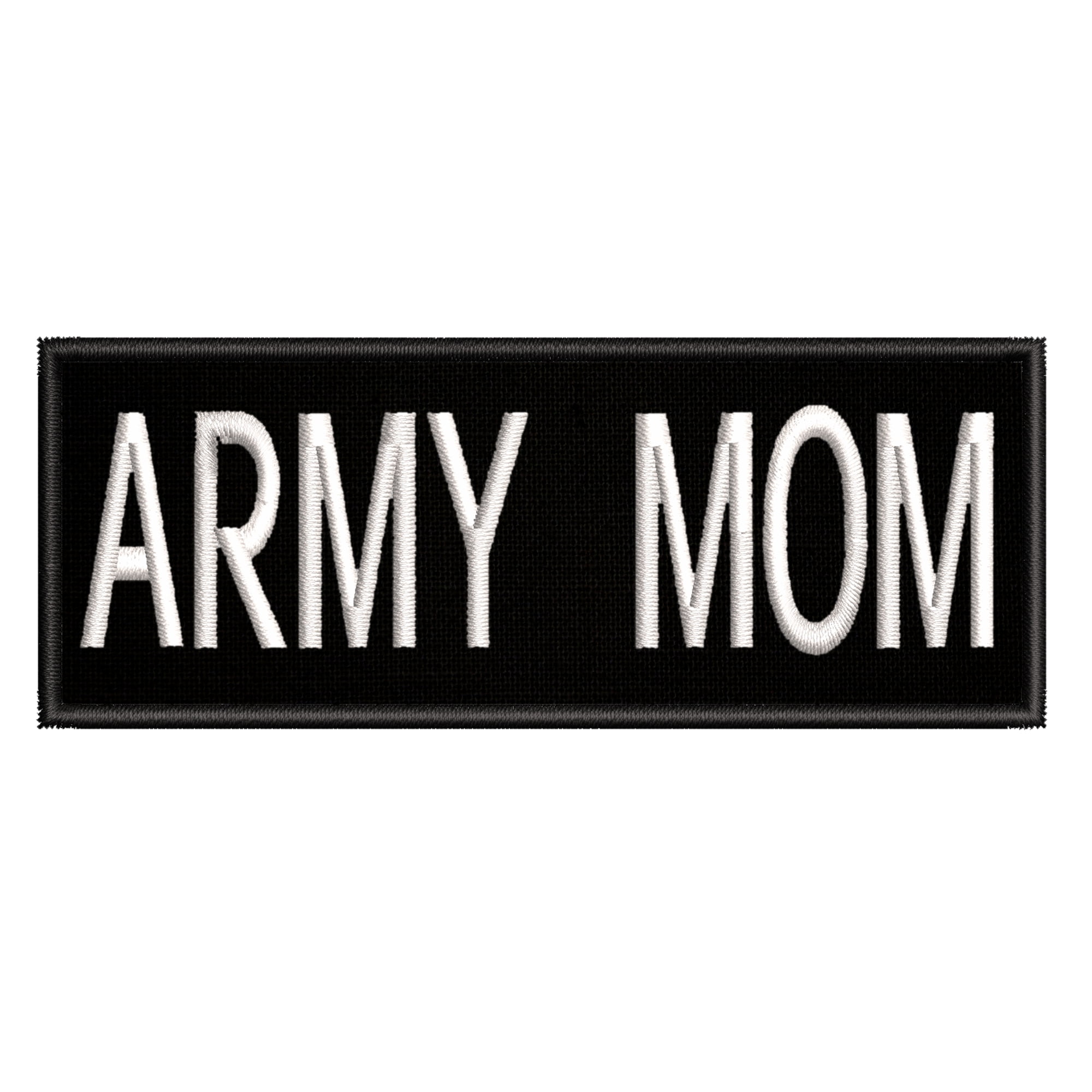 Army Mom Embroidered DIY Iron on or Sew-on Decorative Patch Badge ...