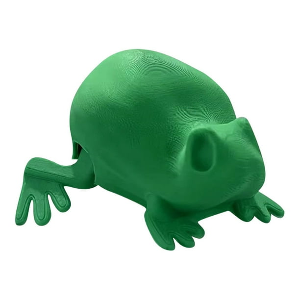Juguete rana saltarina impreso en 3D - Plástico resistente, interactivo ...