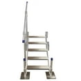 Marine 6 Step Stairs with (2 Handrails) by Patriot Docks - Walmart.com