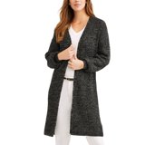 Time and Tru Women's Shaker Duster Cardigan - Walmart.com