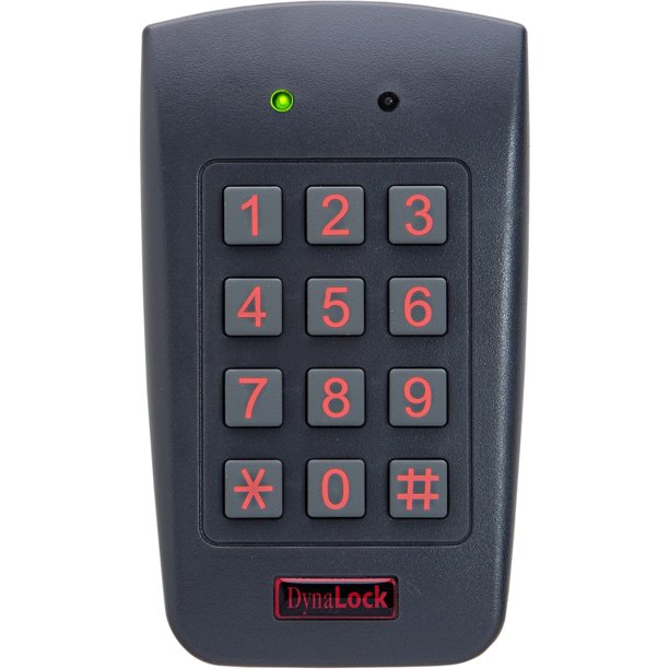 DynaLock 7400 Series Digital Keypad, Single Gang Box Mounting-3x4 ...