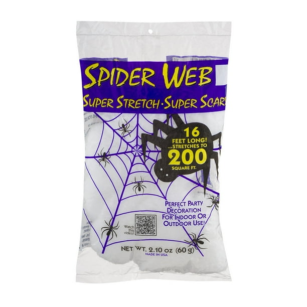 Super Stretch Spider Web - Walmart.com - Walmart.com