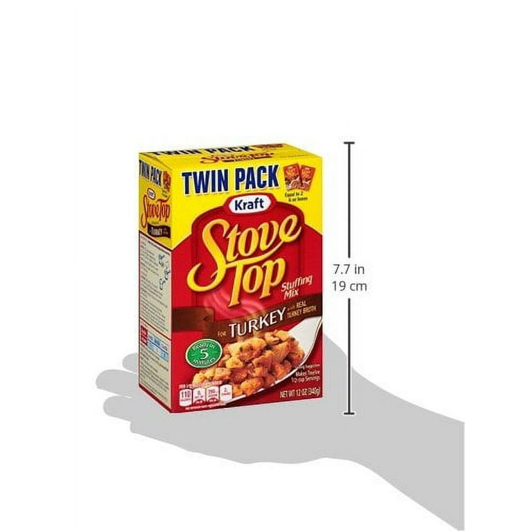 Stove Top Stuffing Mix, Turkey, Twin Pack, 12 Ounce, 54% OFF